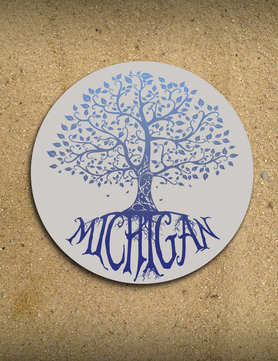 Big Tree - 4" Michigan Sticker – The Michigan Outfitter