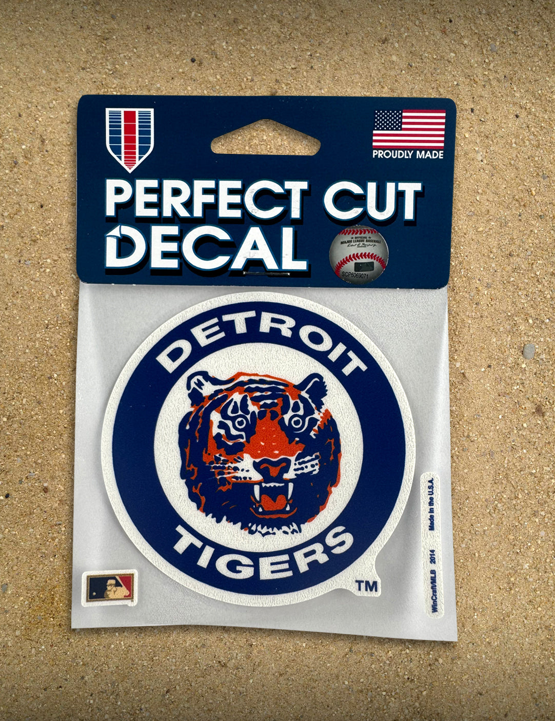 Retro Detroit Tigers Logo - 4" Decal – The Michigan Outfitter